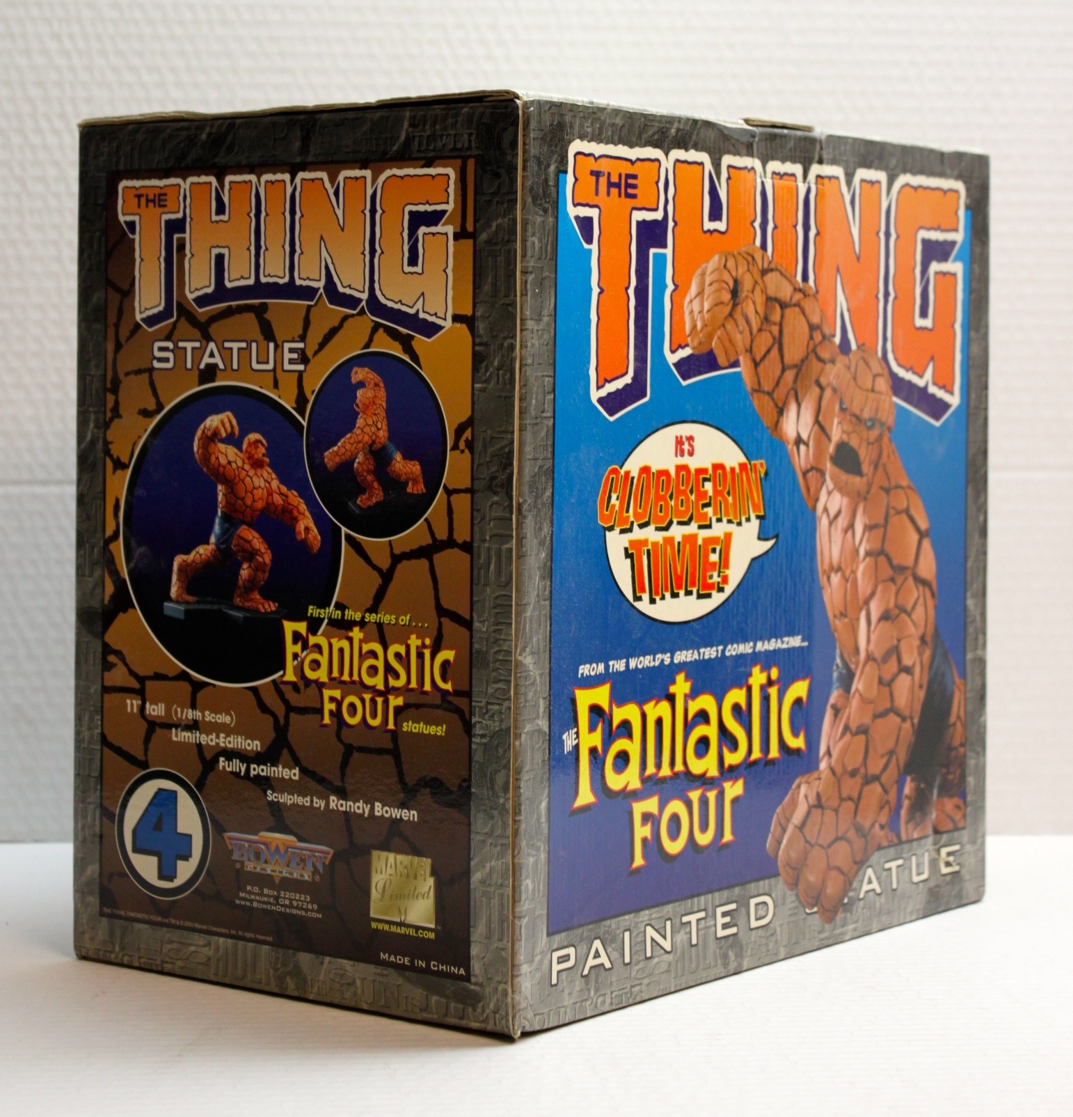 Thing Painted Statue Bowen Designs | Sold Details | Four Color Comics