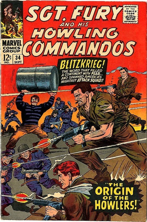 Sgt. Fury / Issue #34 | Comics Details | Four Color Comics