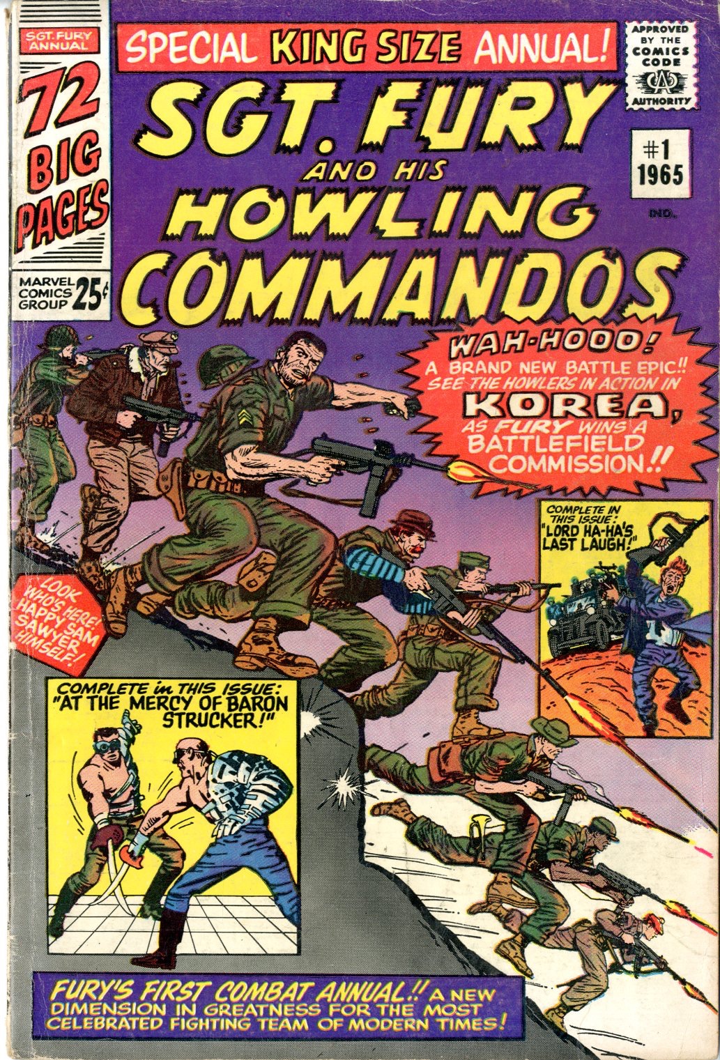 Sgt. Fury Annual / Issue #1 | Comics Details | Four Color Comics