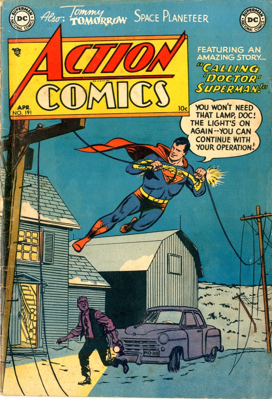 ACTION COMICS / Issue #191 | Sold Details | Four Color Comics