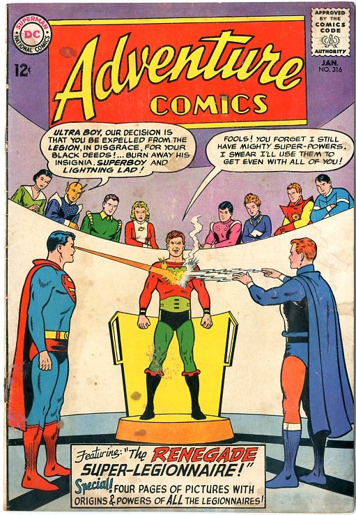 Adventure Comics / Issue #316 | Comics Details | Four Color Comics