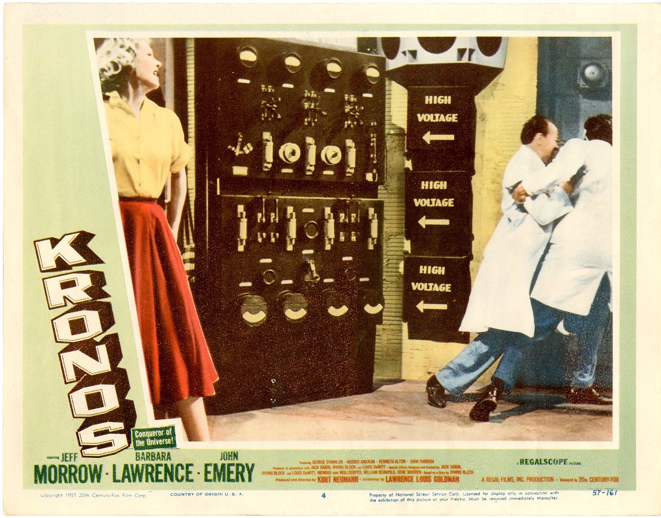 Kronos 1957 lcs / Issue #1 | Sold Details | Four Color Comics