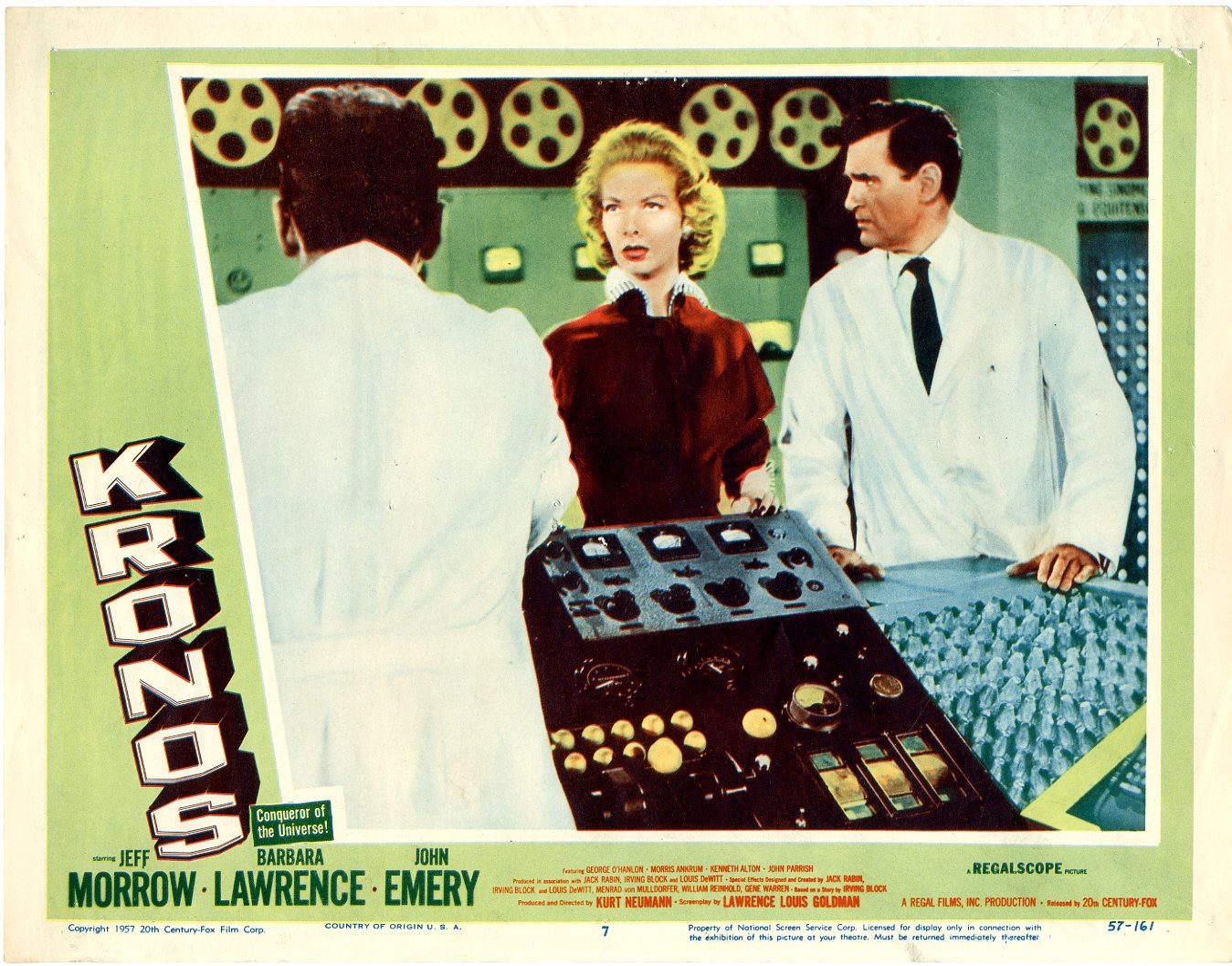 Kronos 1957 lcs / Issue #1 | Sold Details | Four Color Comics