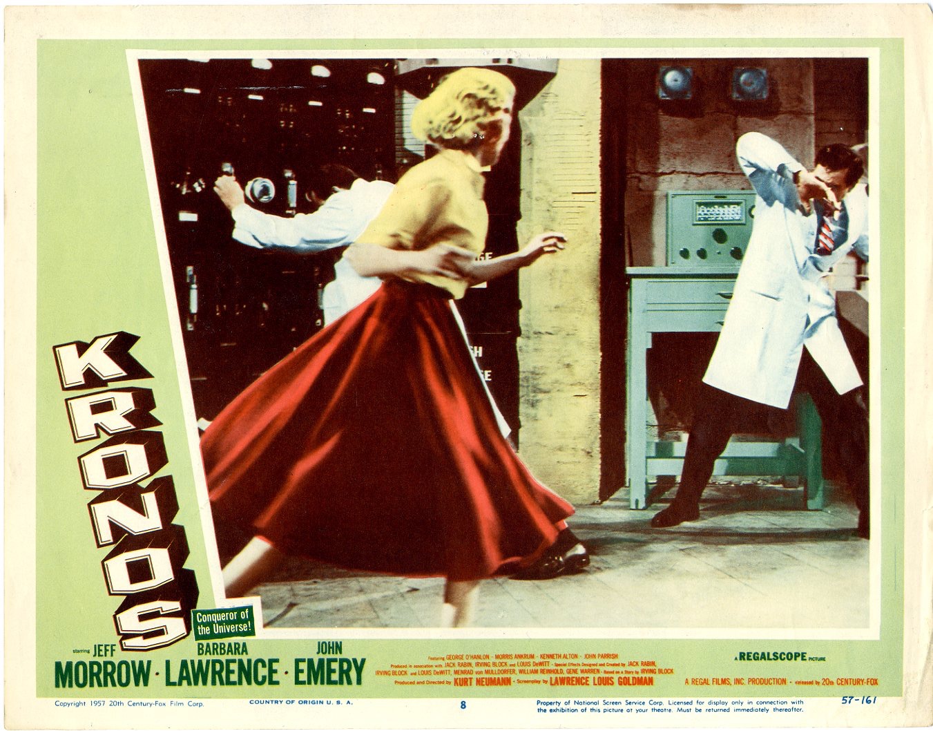 Kronos 1957 lcs / Issue #1 | Sold Details | Four Color Comics