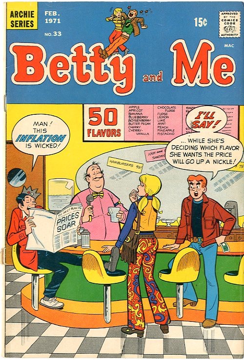 BETTY AND ME / Issue #33 | Comics Details | Four Color Comics