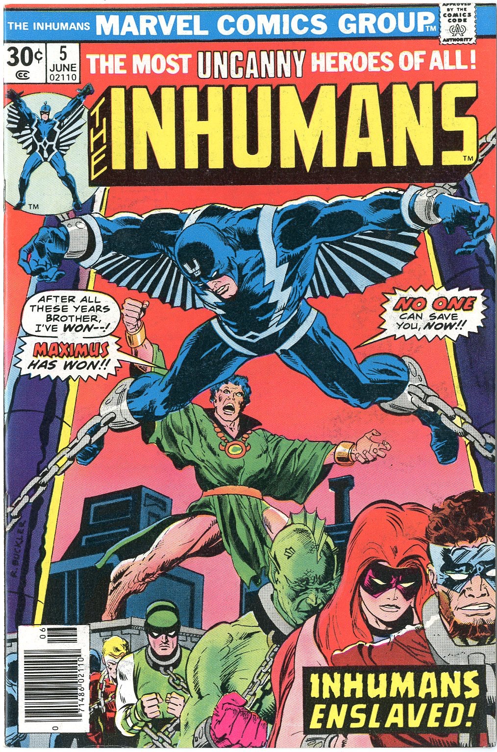 INHUMANS / Issue #5 | Comics Details | Four Color Comics