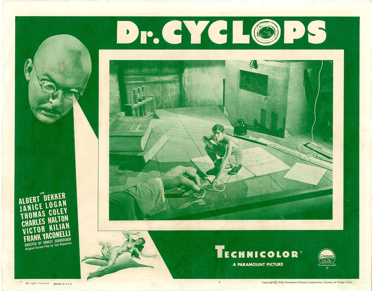 Dr. Cyclops R-1958 | Sold Details | Four Color Comics