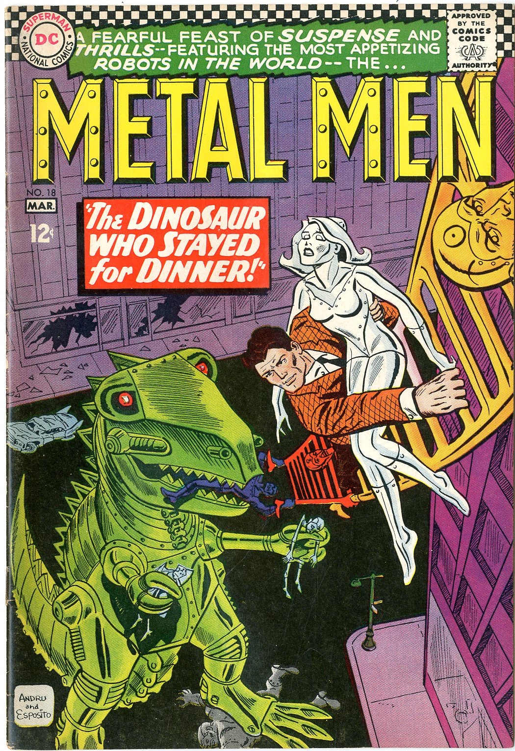 Metal Men / Issue #18 | Sold Details | Four Color Comics