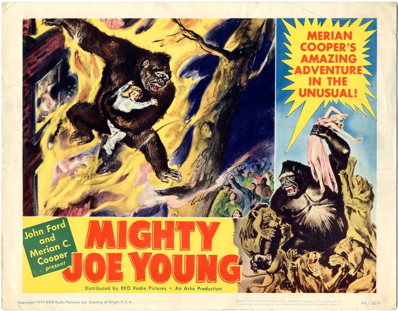 Mighty Joe Young 1949 / Issue #1 | Sold Details | Four Color Comics