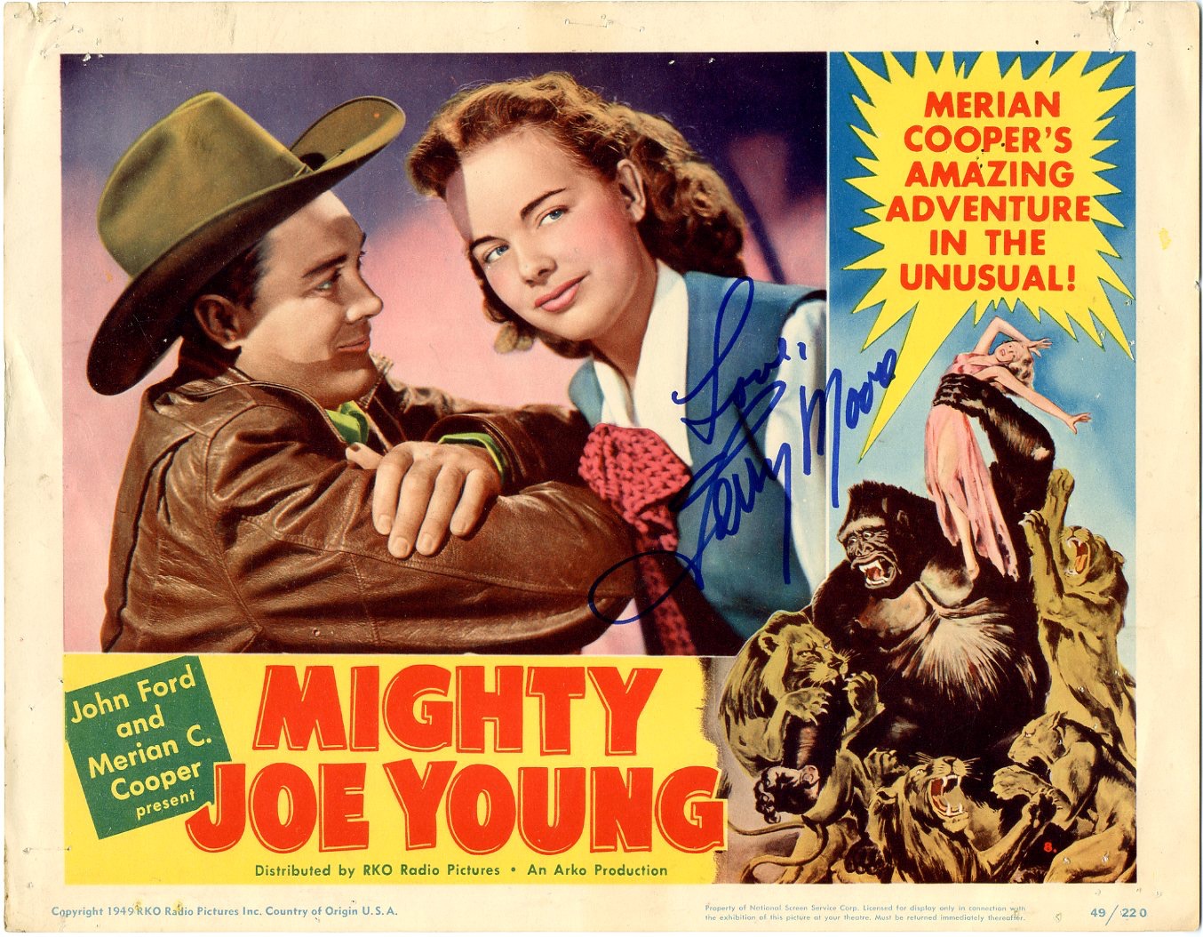 Mighty Joe Young 1949 / Issue #1 | Sold Details | Four Color Comics