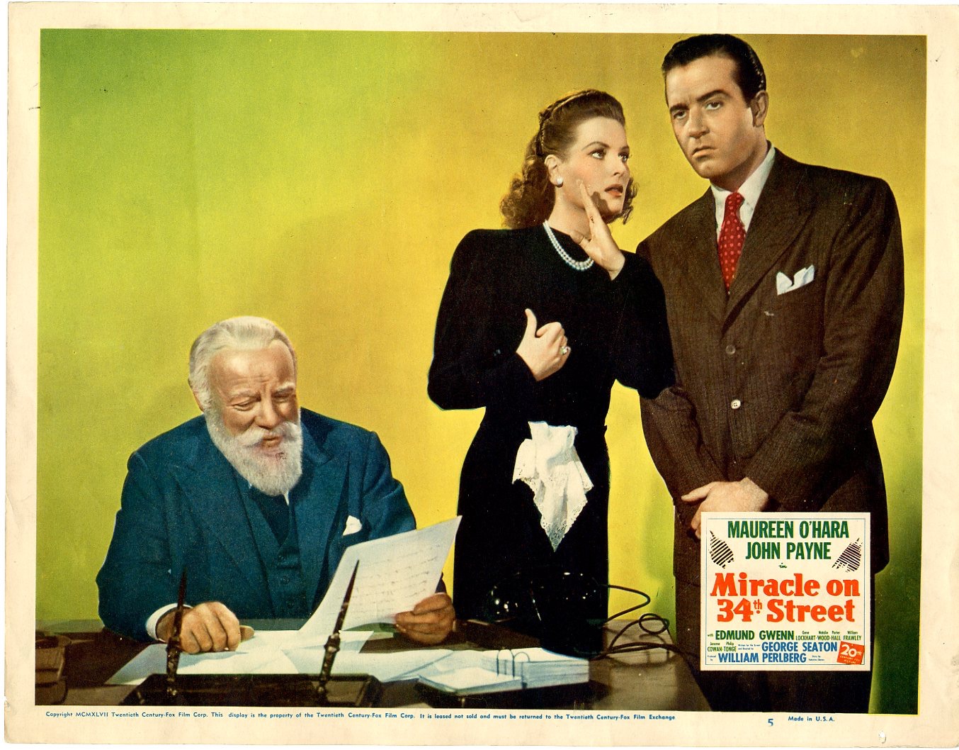 Miracle On 34th Street 1947 Color