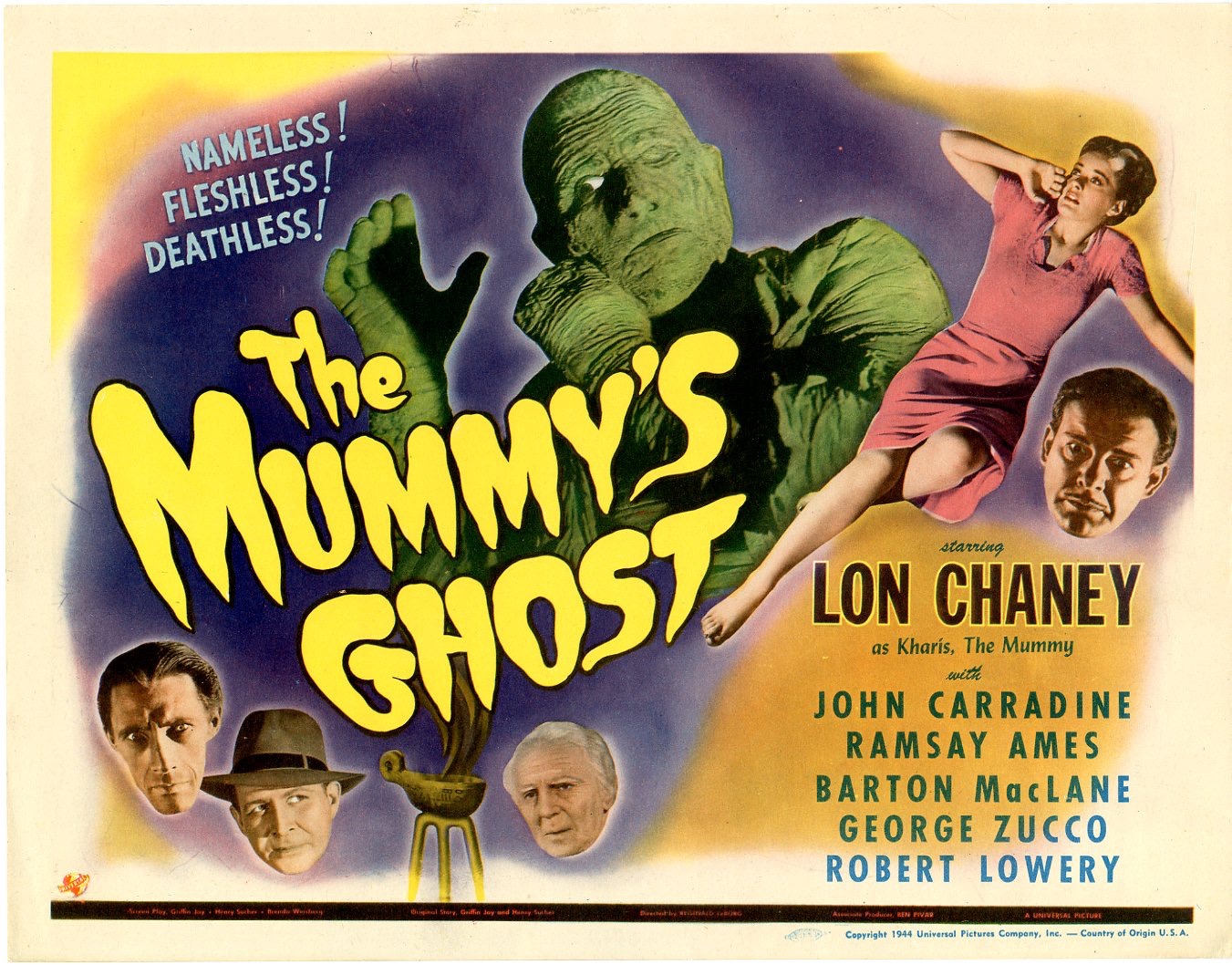The Mummy’s Ghost 1944 / Issue #1 | Posters Details | Four Color Comics