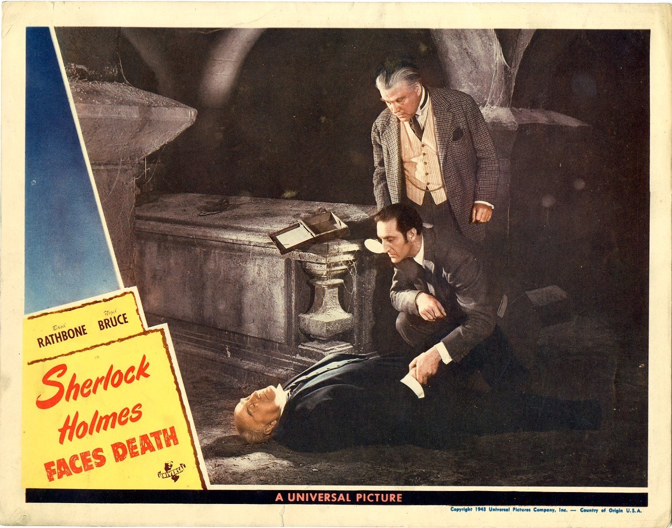 Sherlock Holmes Faces Death 1943 / Issue #1 | Sold Details | Four Color ...