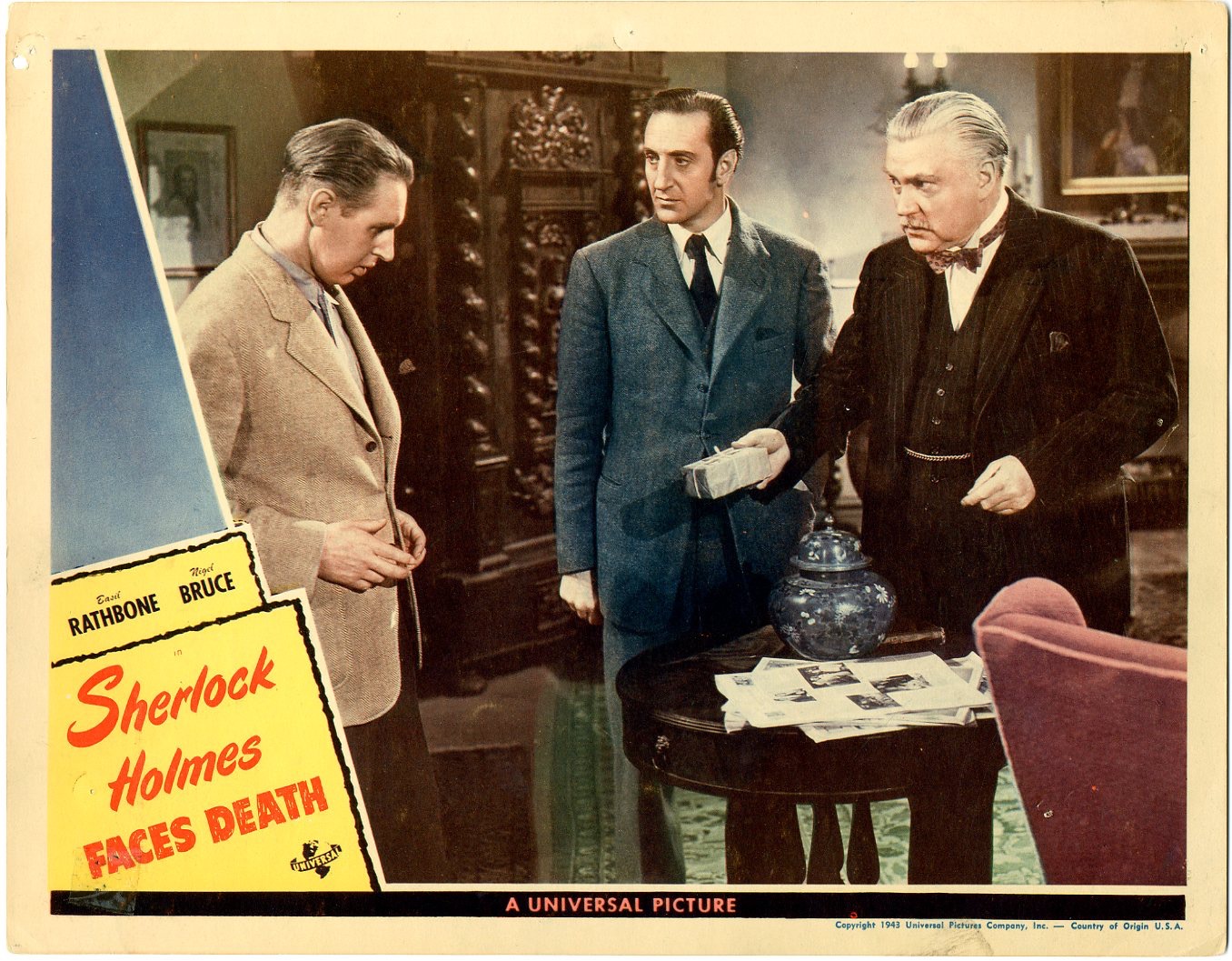Sherlock Holmes Faces Death 1943 / Issue #1 | Sold Details | Four Color ...