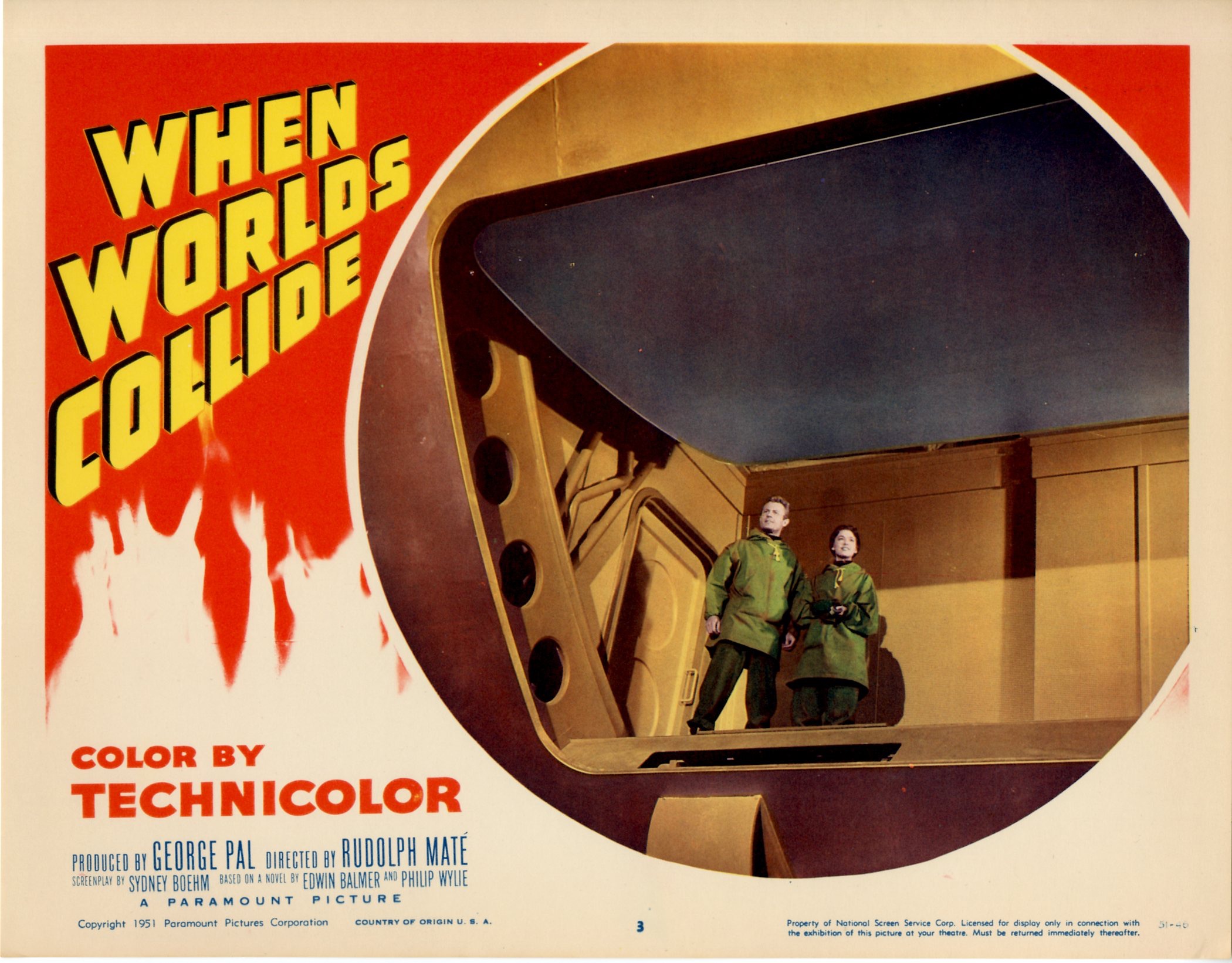 When Worlds Collide 1951 | Posters Details | Four Color Comics