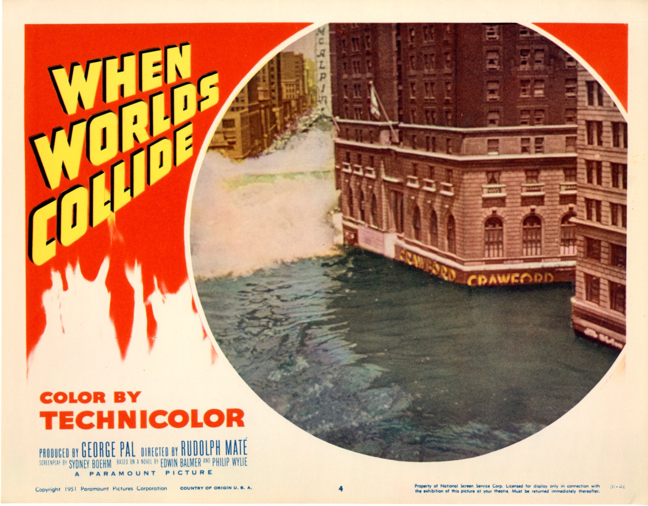 When Worlds Collide 1951 | Posters Details | Four Color Comics