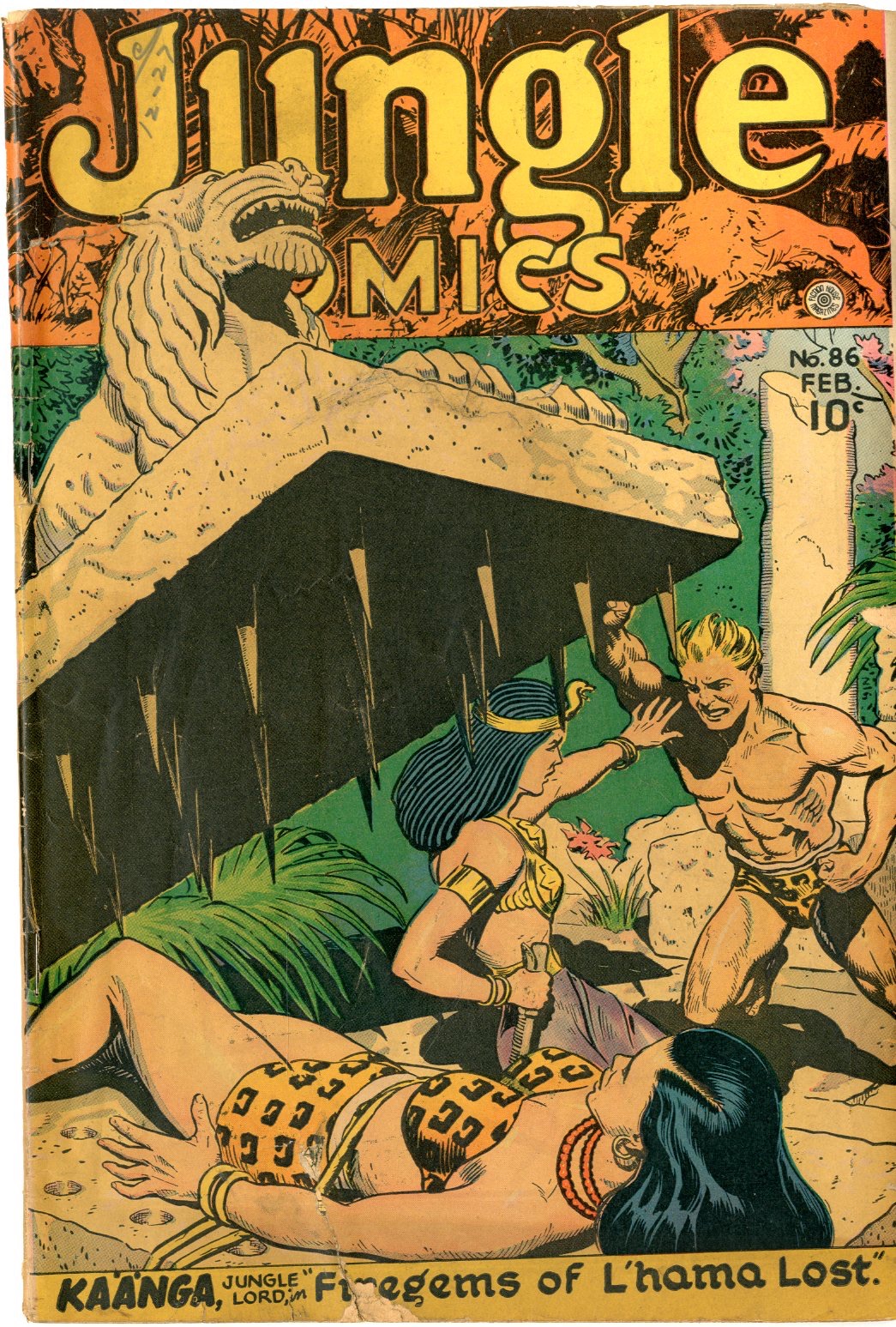 JUNGLE COMICS / Issue #86 | Sold Details | Four Color Comics