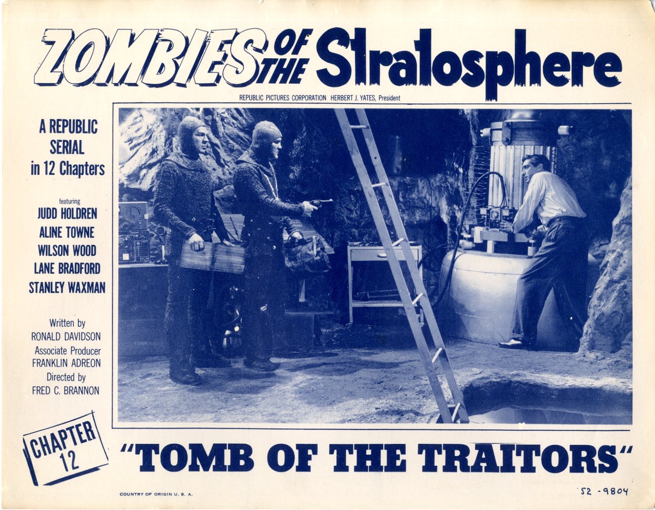 Zombies of the Stratosphere 1952 / Issue #1 | Sold Details | Four Color Comics