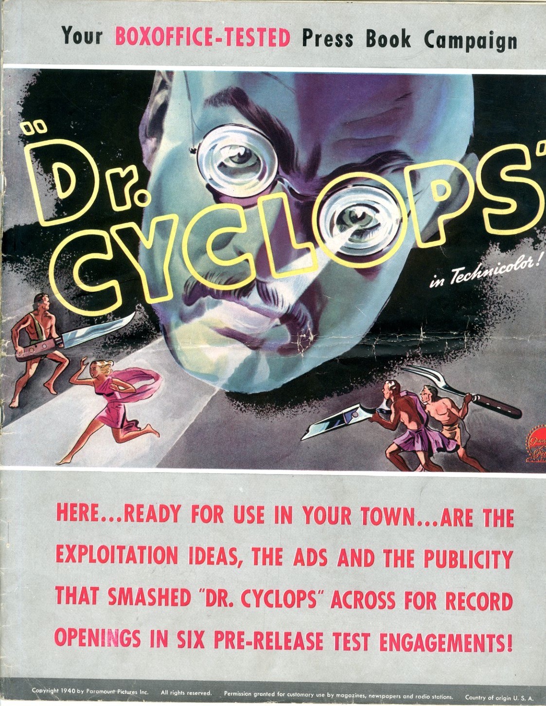 Dr. Cyclops 1940 | Sold Details | Four Color Comics