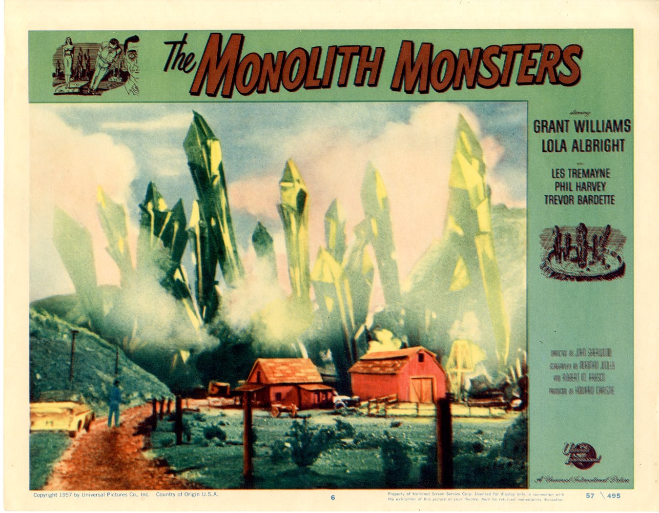 Monolith Monsters 1957 / Issue #6 | Sold Details | Four Color Comics