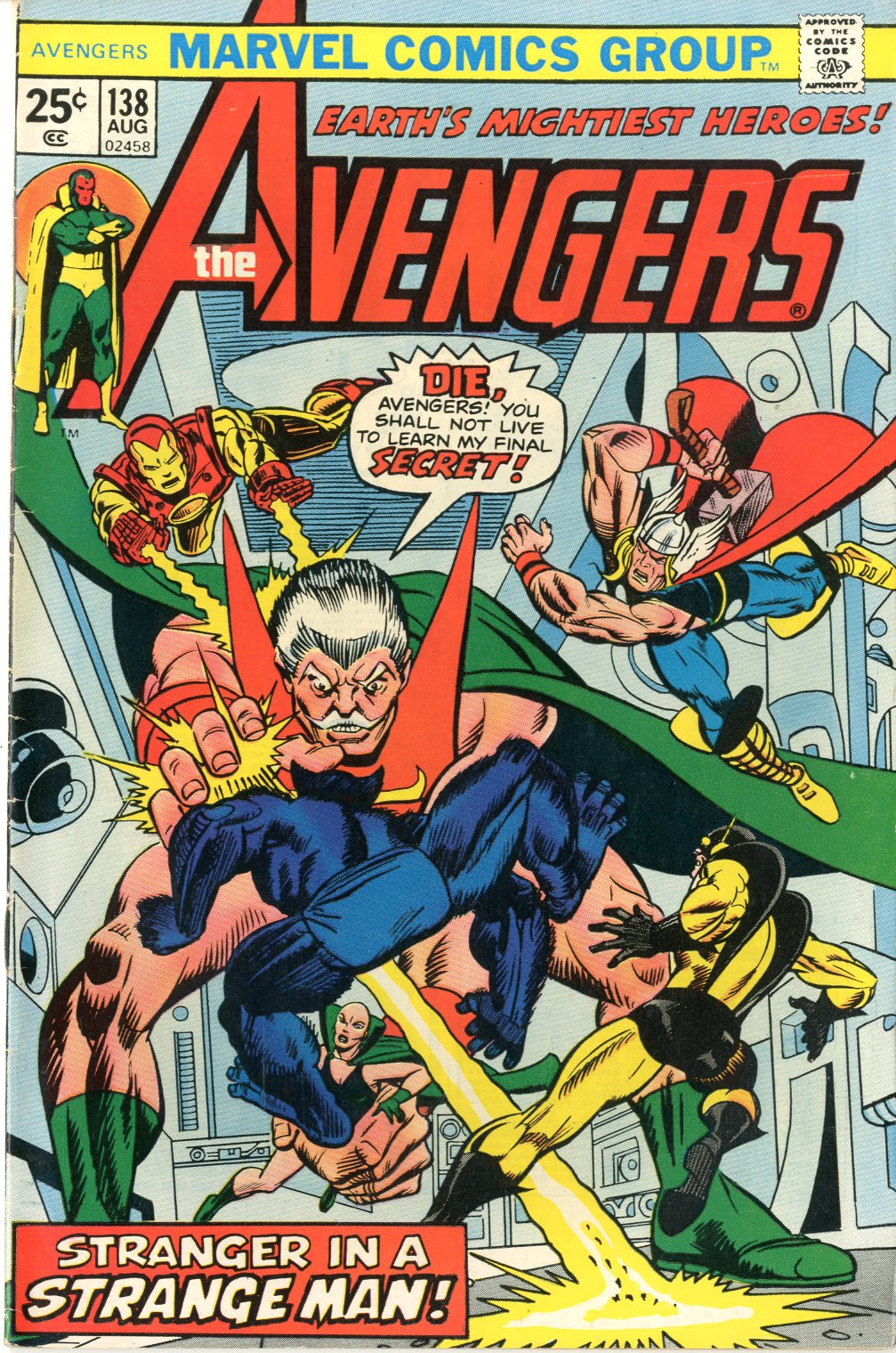 Avengers / Issue #138 | Comics Details | Four Color Comics