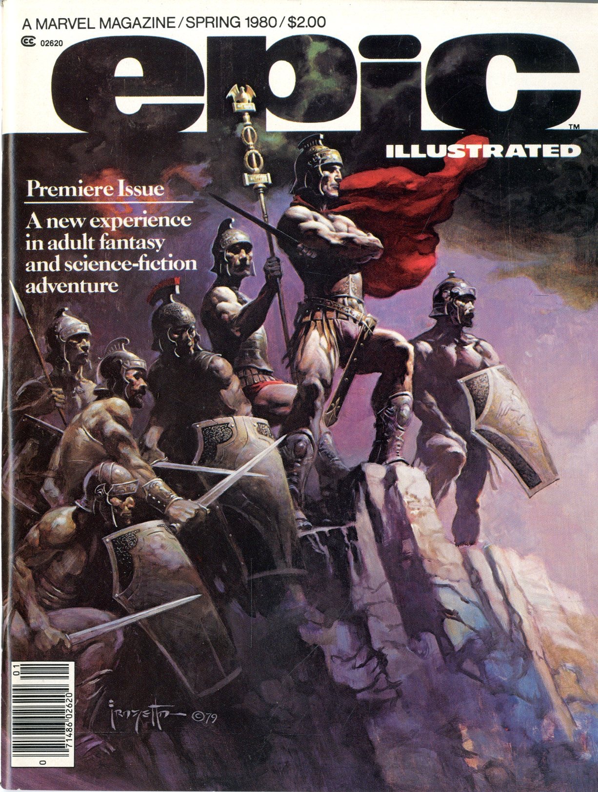 EPIC ILLUSTRATED / Issue #1 | Sold Details | Four Color Comics