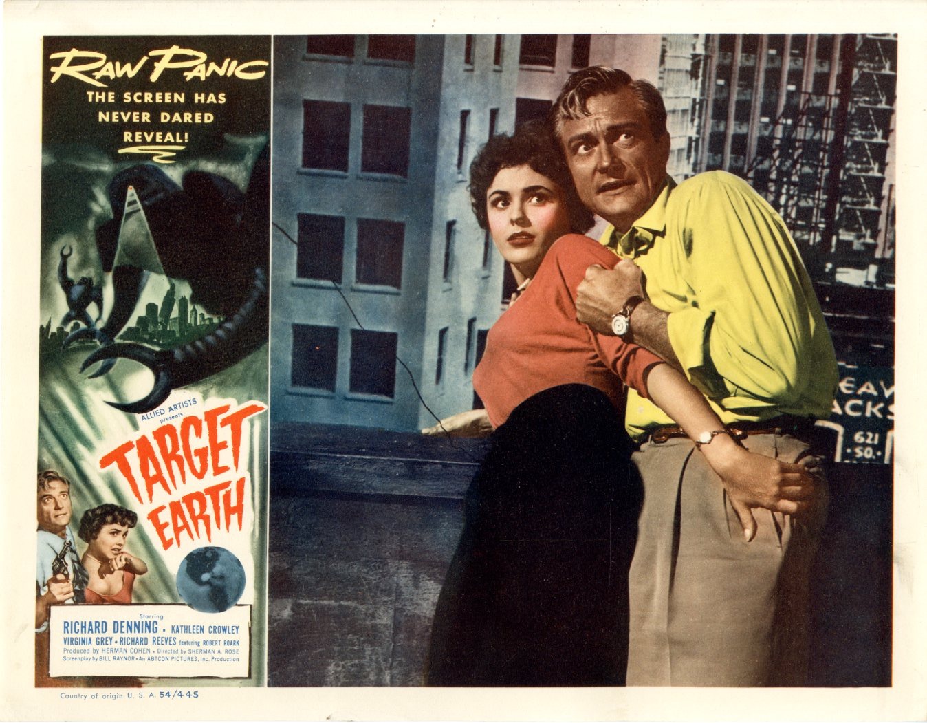 Target Earth 1954 lcs / Issue #1 | Sold Details | Four Color Comics