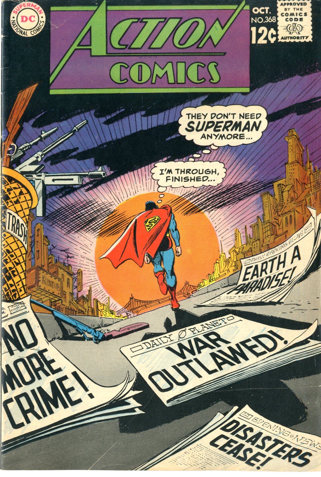 Action Comics / Issue #368 | Comics Details | Four Color Comics