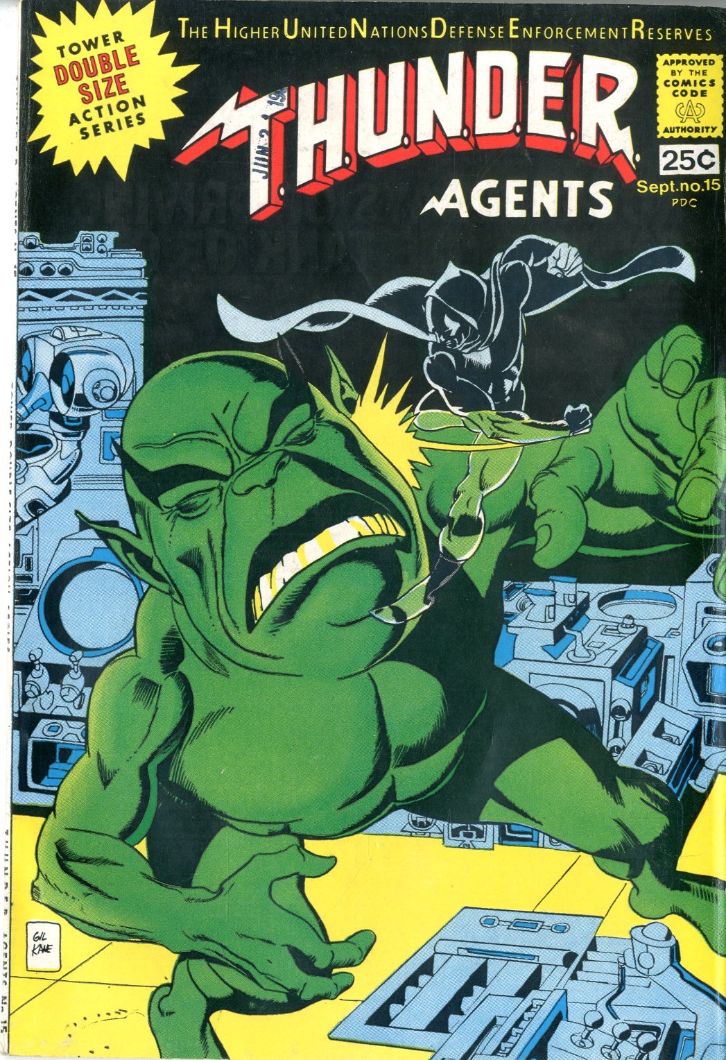 THUNDER AGENTS / Issue #15 | Sold Details | Four Color Comics