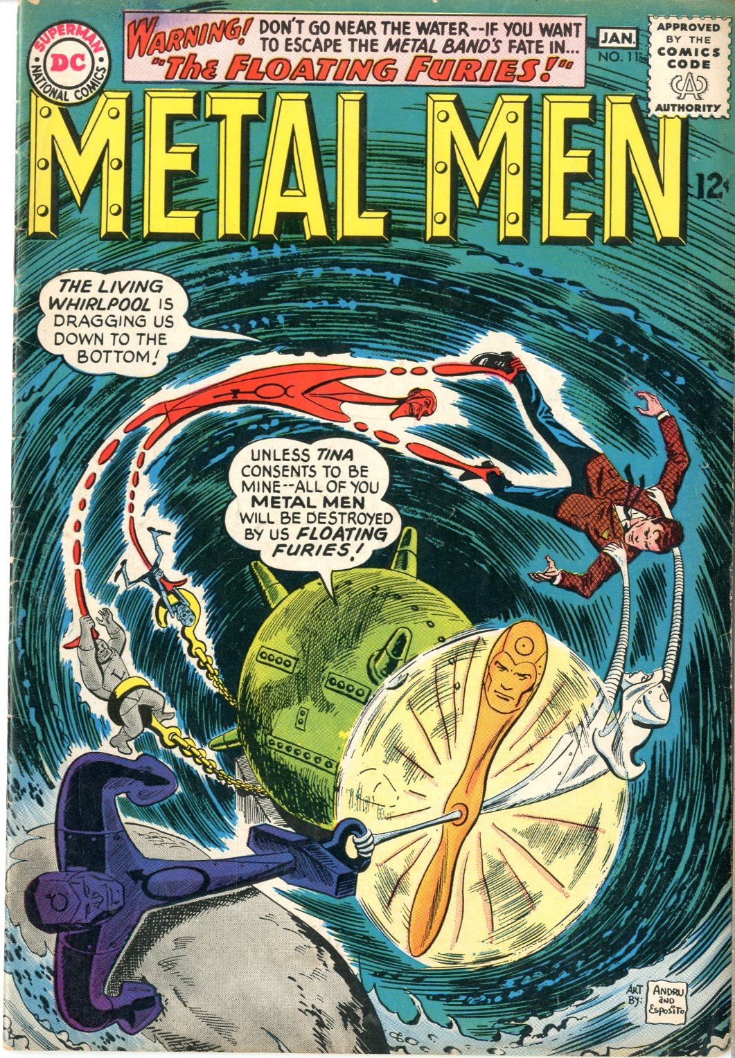Metal Men / Issue #11 | Comics Details | Four Color Comics