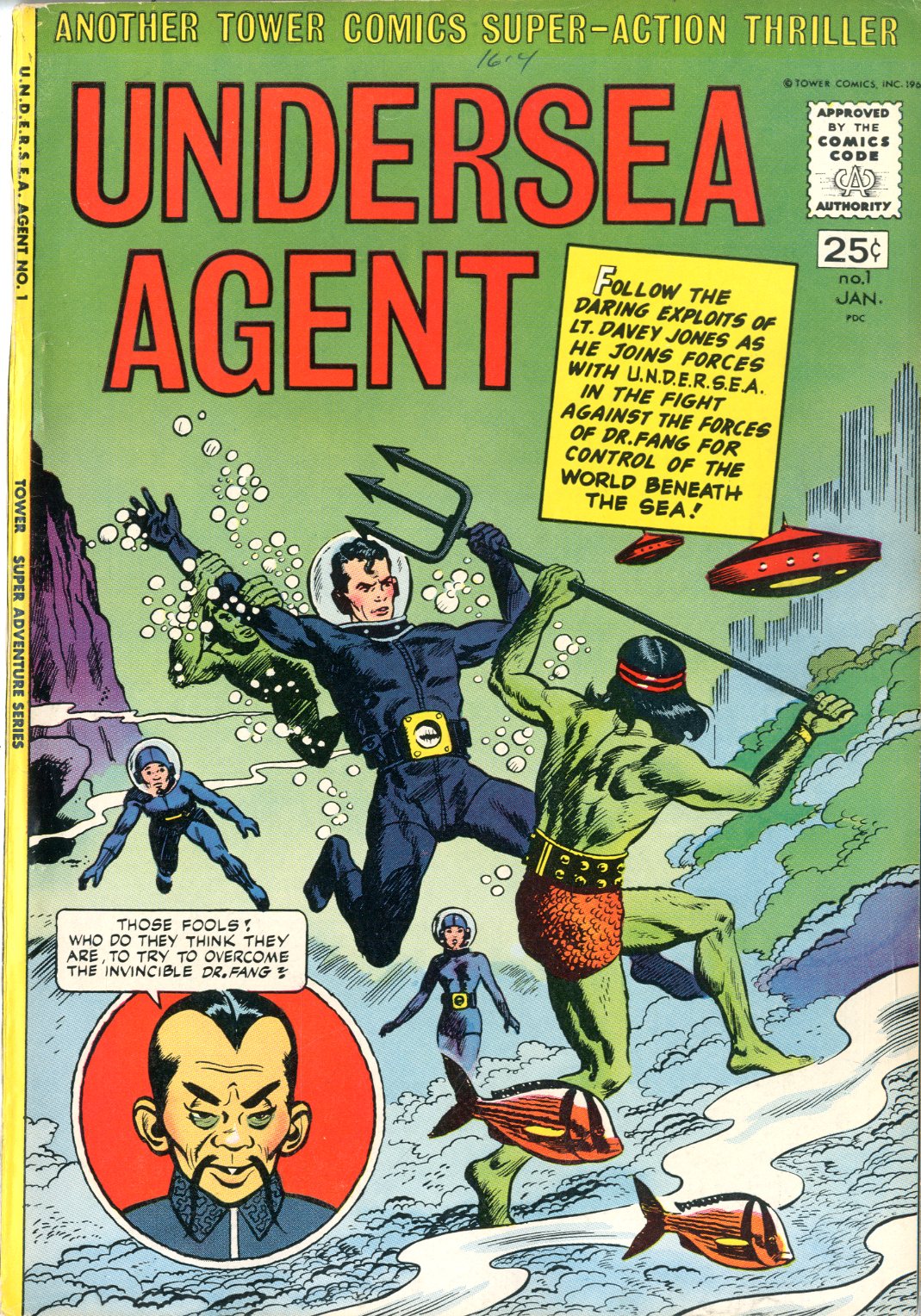 Undersea Agent / Issue #1 | Comics Details | Four Color Comics