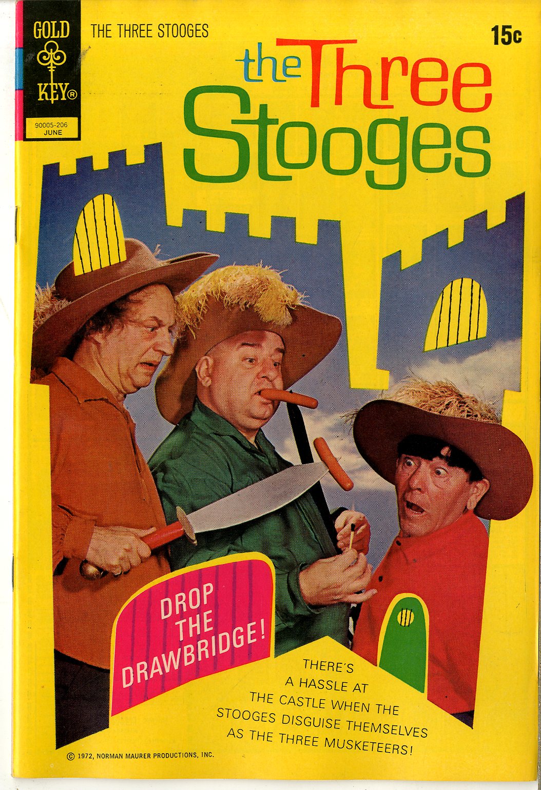 Three Stooges / Issue #55 | Comics Details | Four Color Comics