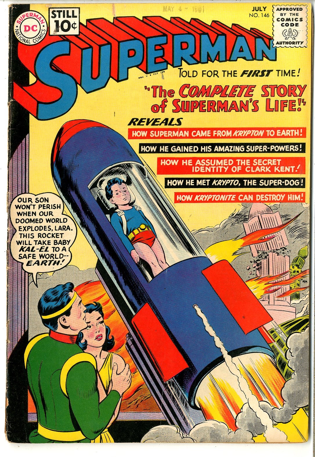 SUPERMAN / Issue #146 | Sold Details | Four Color Comics