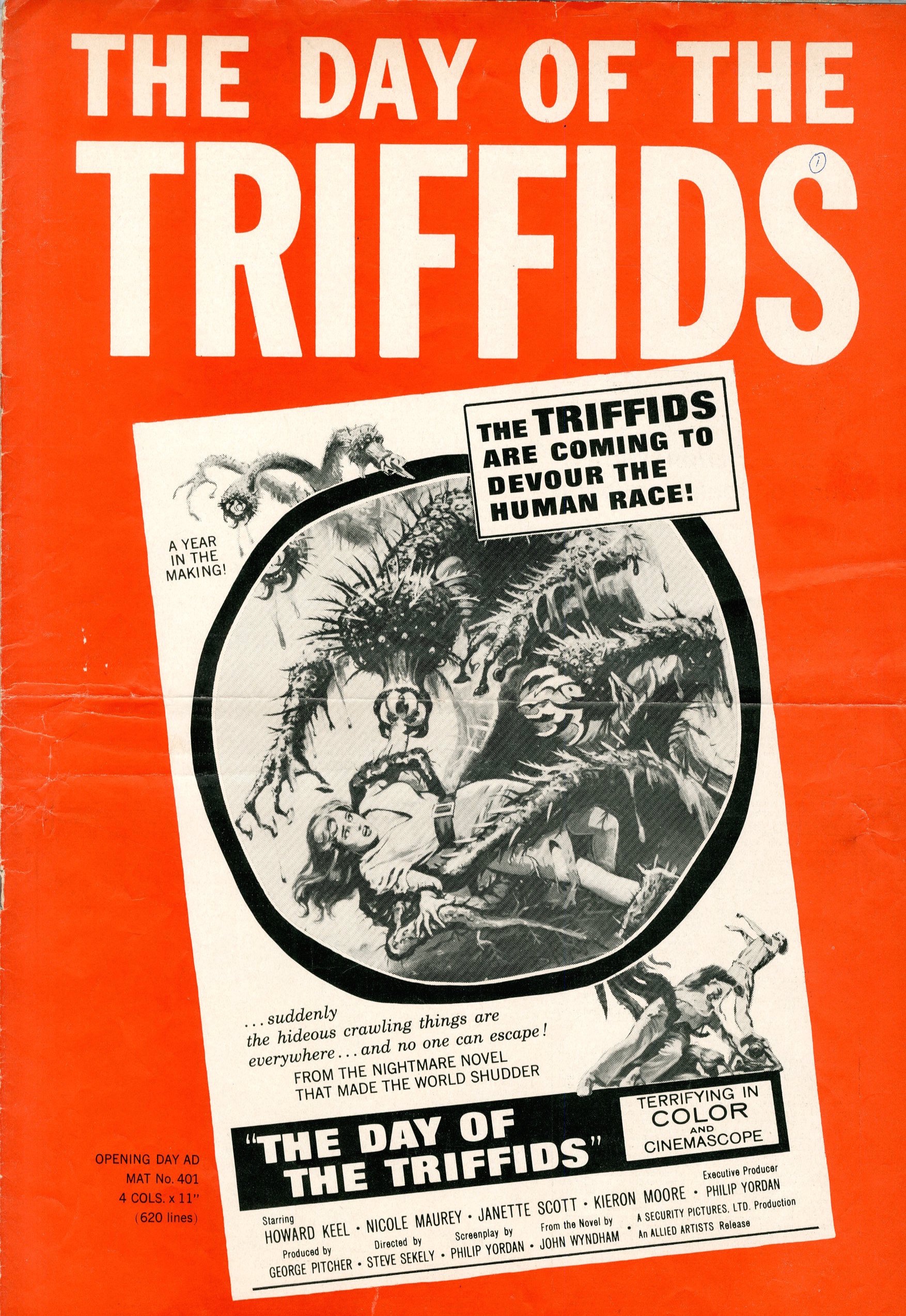 Day of the Triffids 1962 | Sold Details | Four Color Comics