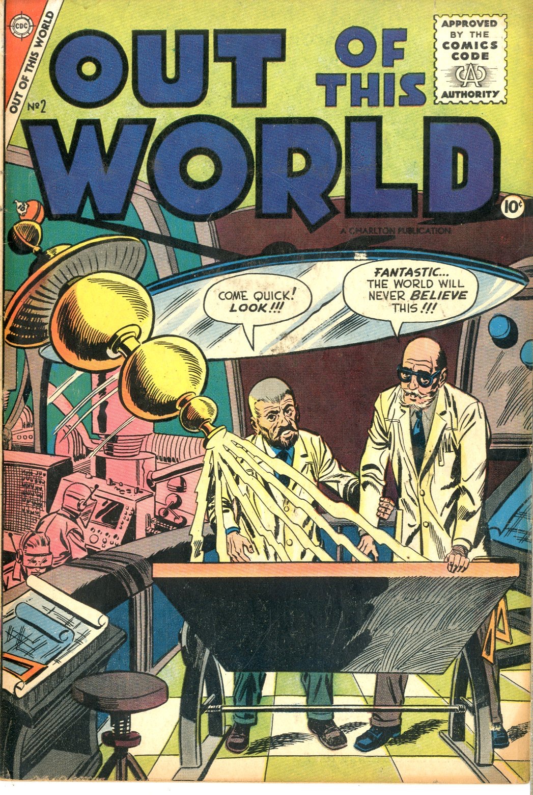 Out of This World / Issue #2 | Sold Details | Four Color Comics