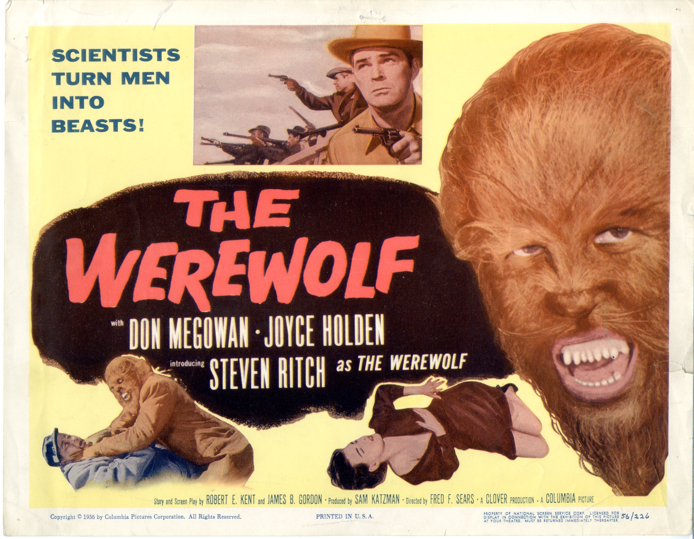 The Werewolf 1956 | Posters Details | Four Color Comics