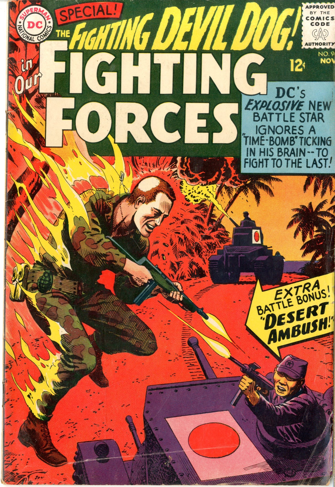 Our Fighting Forces / Issue #96 | Comics Details | Four Color Comics