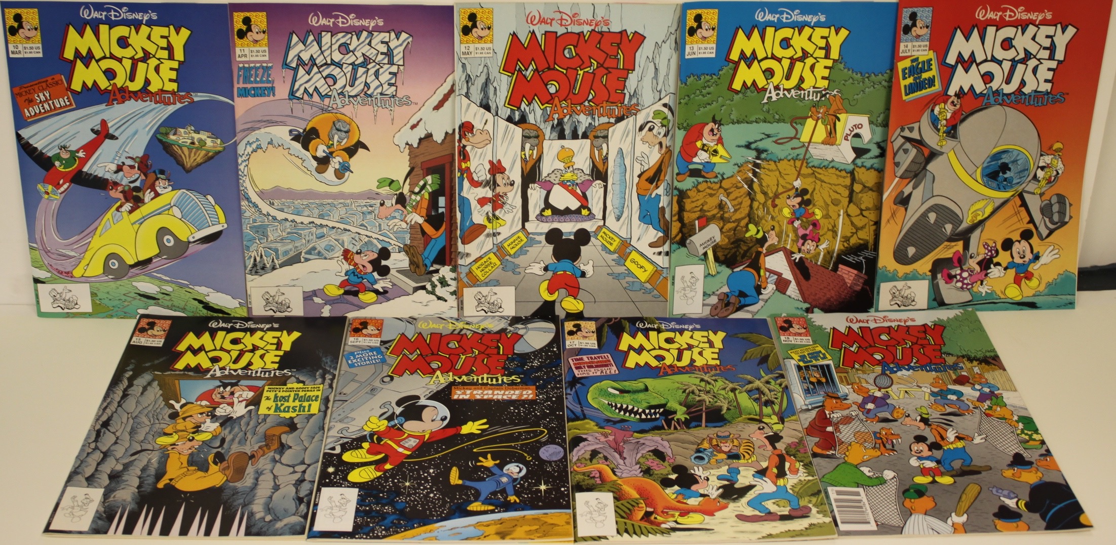 Walt Disney’s Mickey Mouse Adventures / Issue #1-18 | Sold Details ...