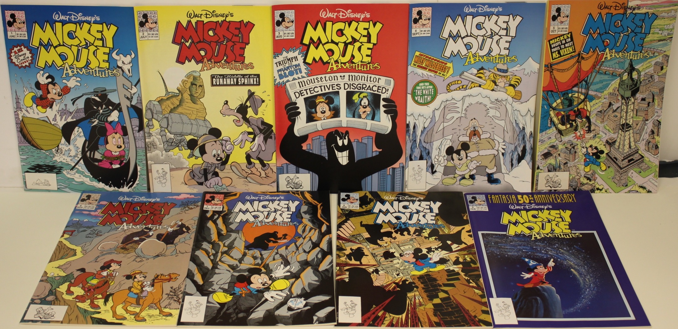 Walt Disney’s Mickey Mouse Adventures / Issue #1-18 | Sold Details ...
