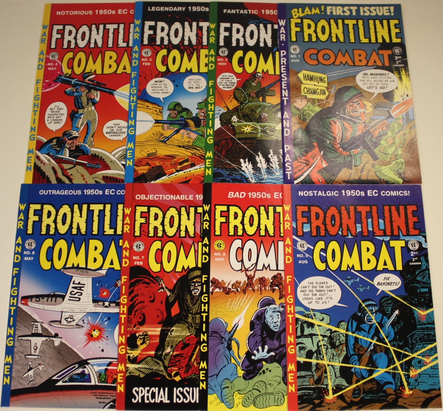 Frontline Combat Reprint / Issue #1-15 | Sold Details | Four Color Comics