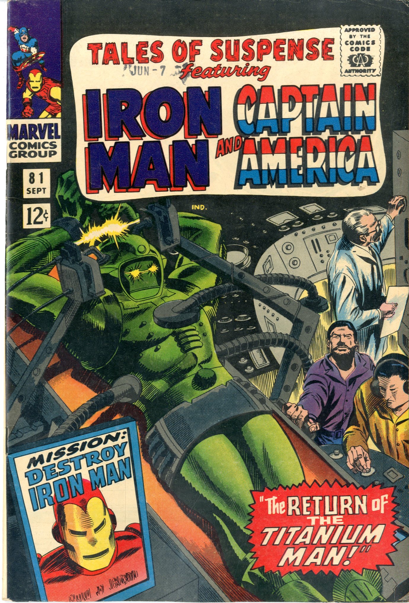 Tales of Suspense / Issue #81 | Comics Details | Four Color Comics