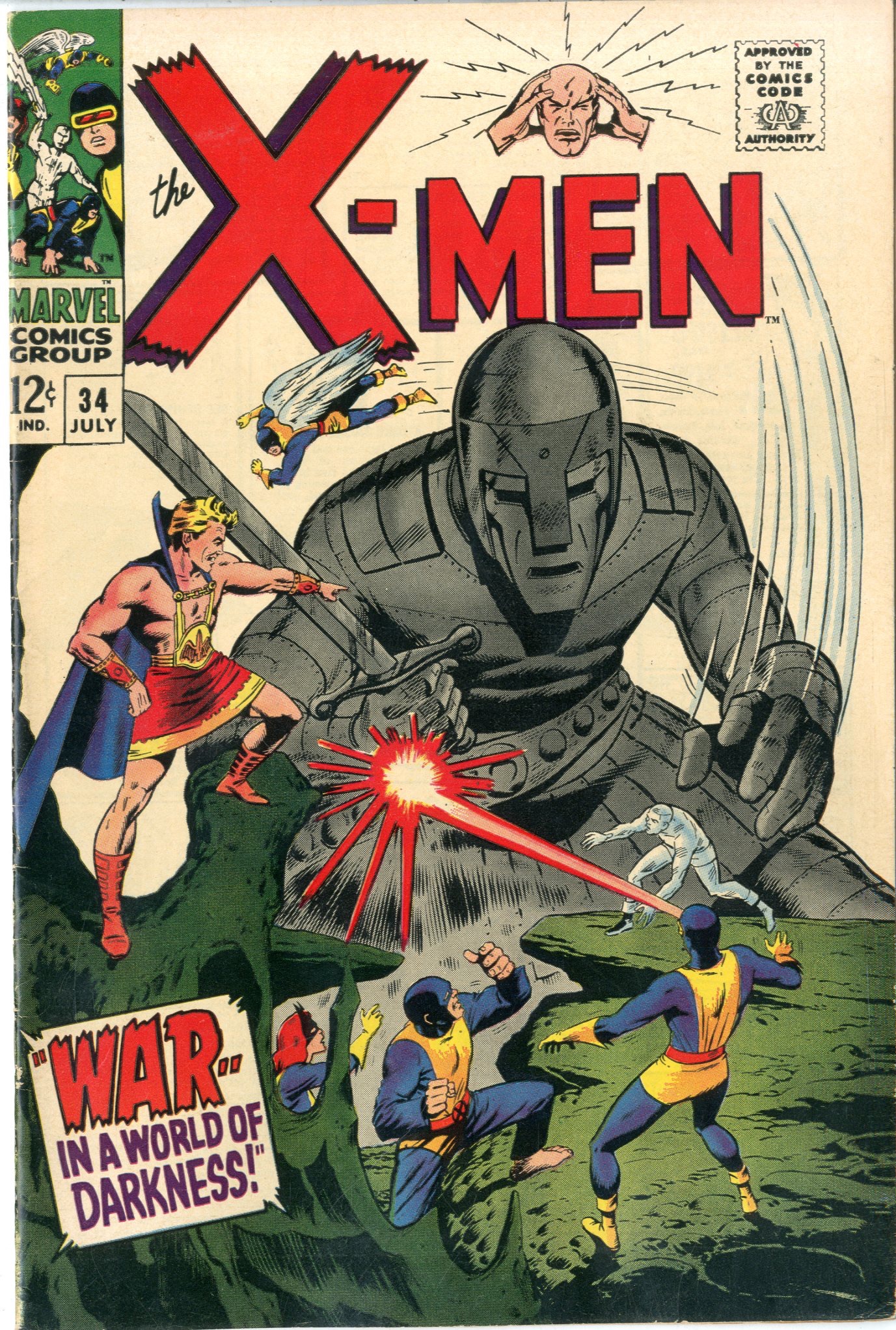 X-MEN / Issue #34 | Sold Details | Four Color Comics