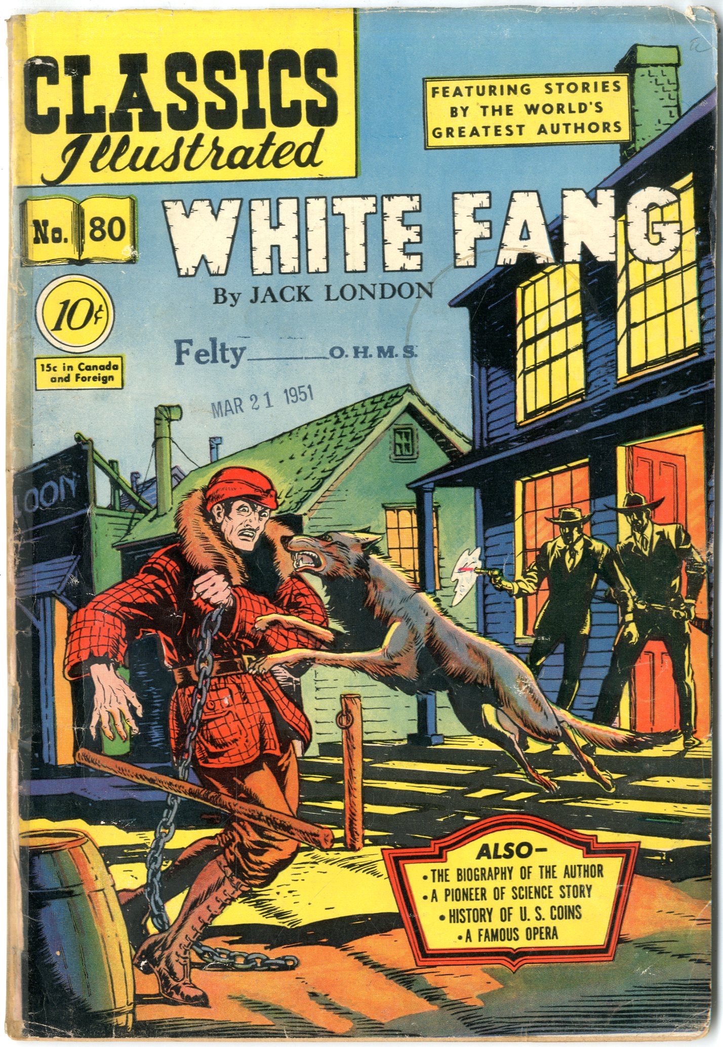 Classics Illustrated / Issue #80 | Comics Details | Four Color Comics