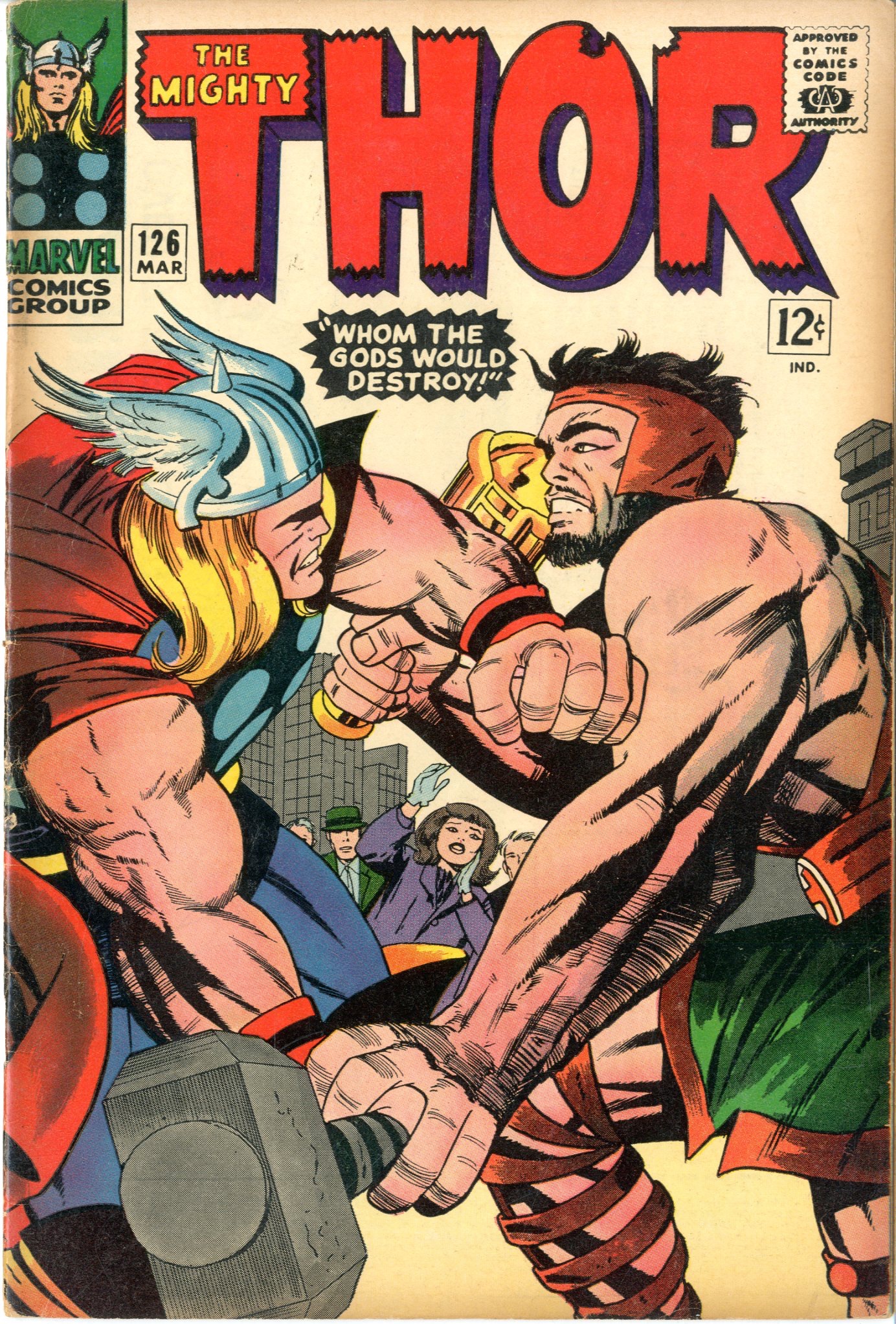 THOR / Issue #126 | Sold Details | Four Color Comics