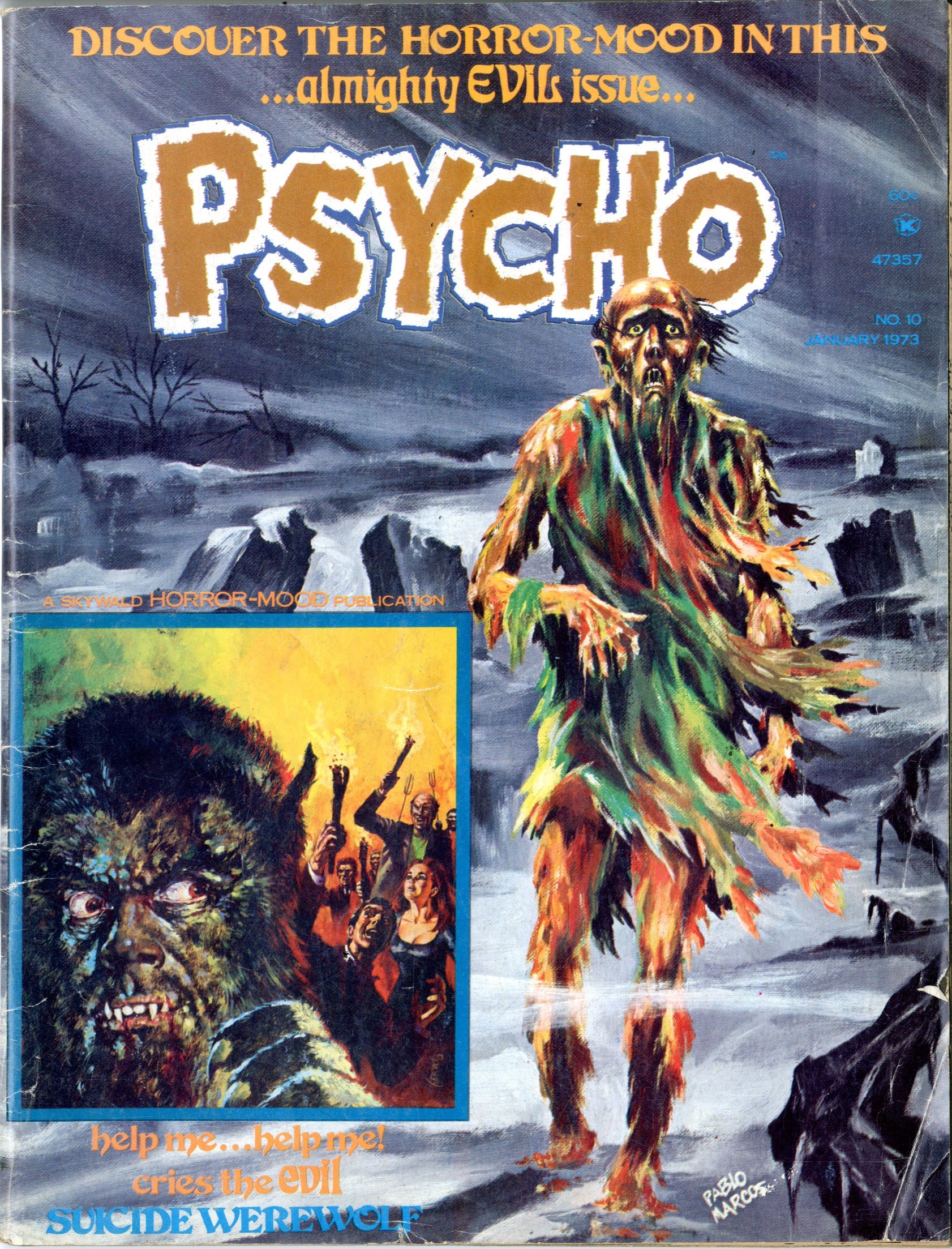 PSYCHO / Issue #10 | Sold Details | Four Color Comics