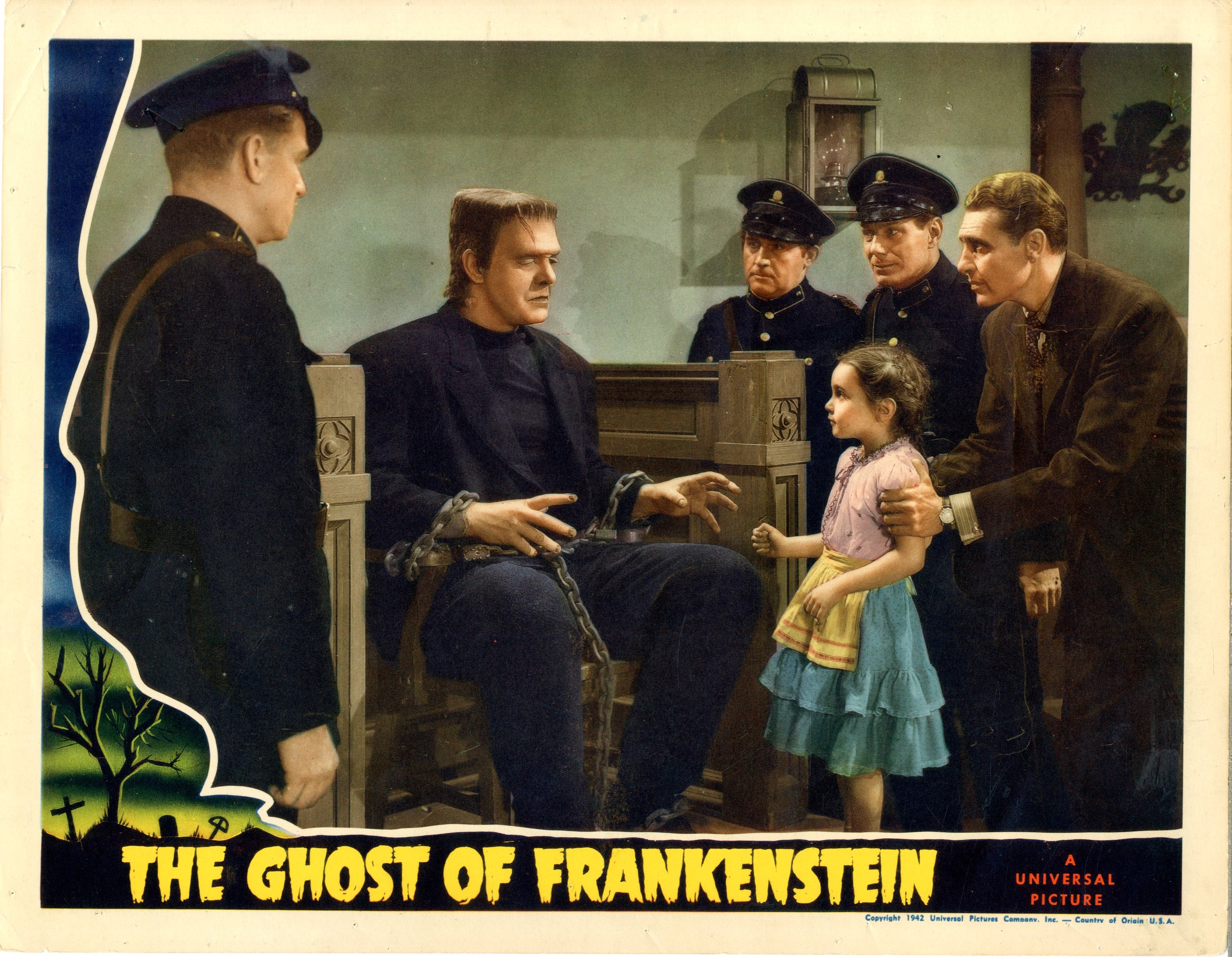 Ghost Of Frankenstein Poster
