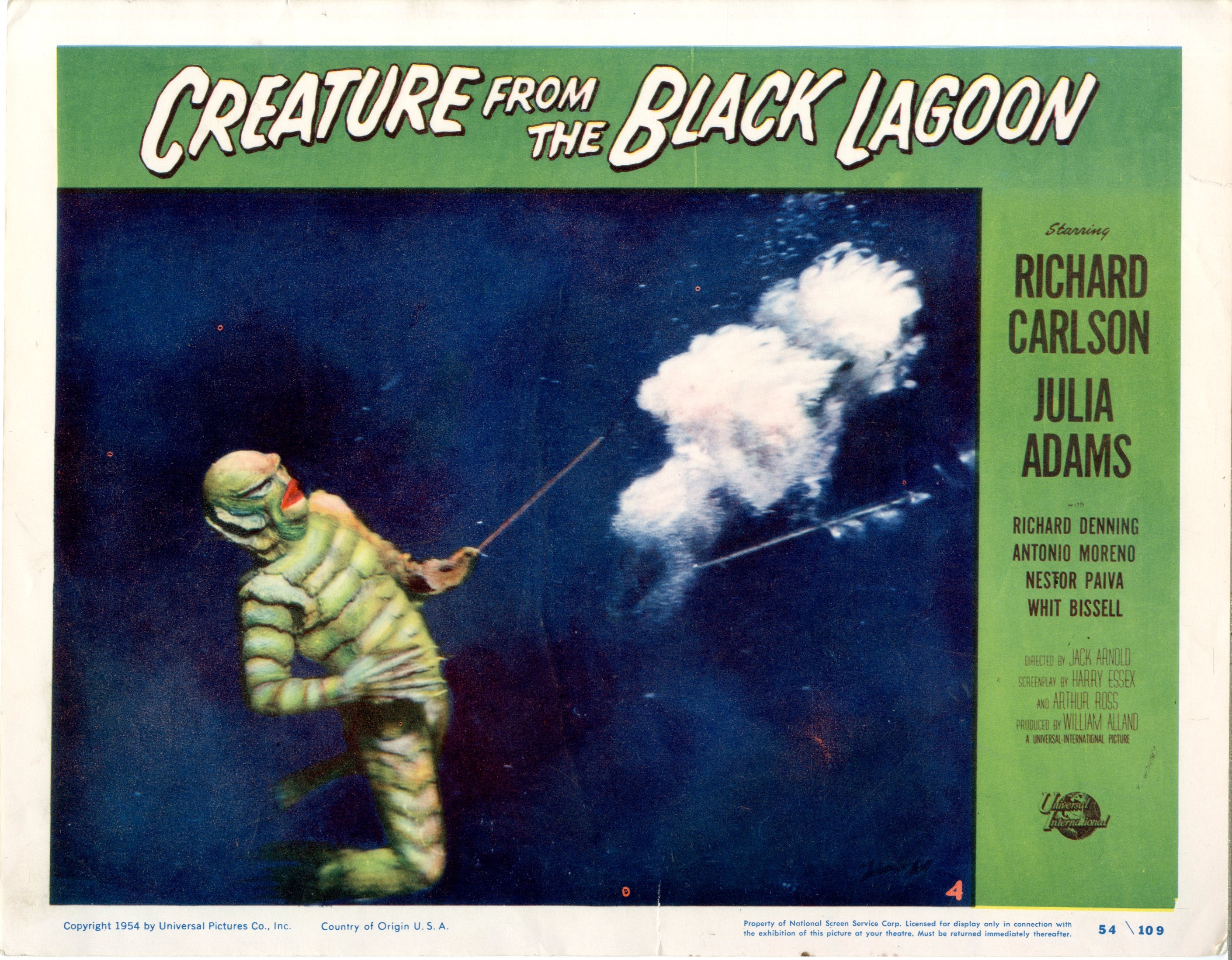 Creature from the Black Lagoon 1954 | Sold Details | Four Color Comics