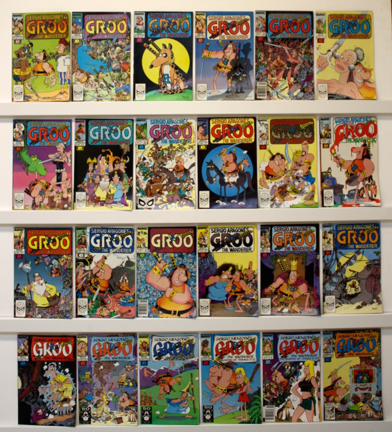 GROO Lot of 62 comics | Sold Details | Four Color Comics