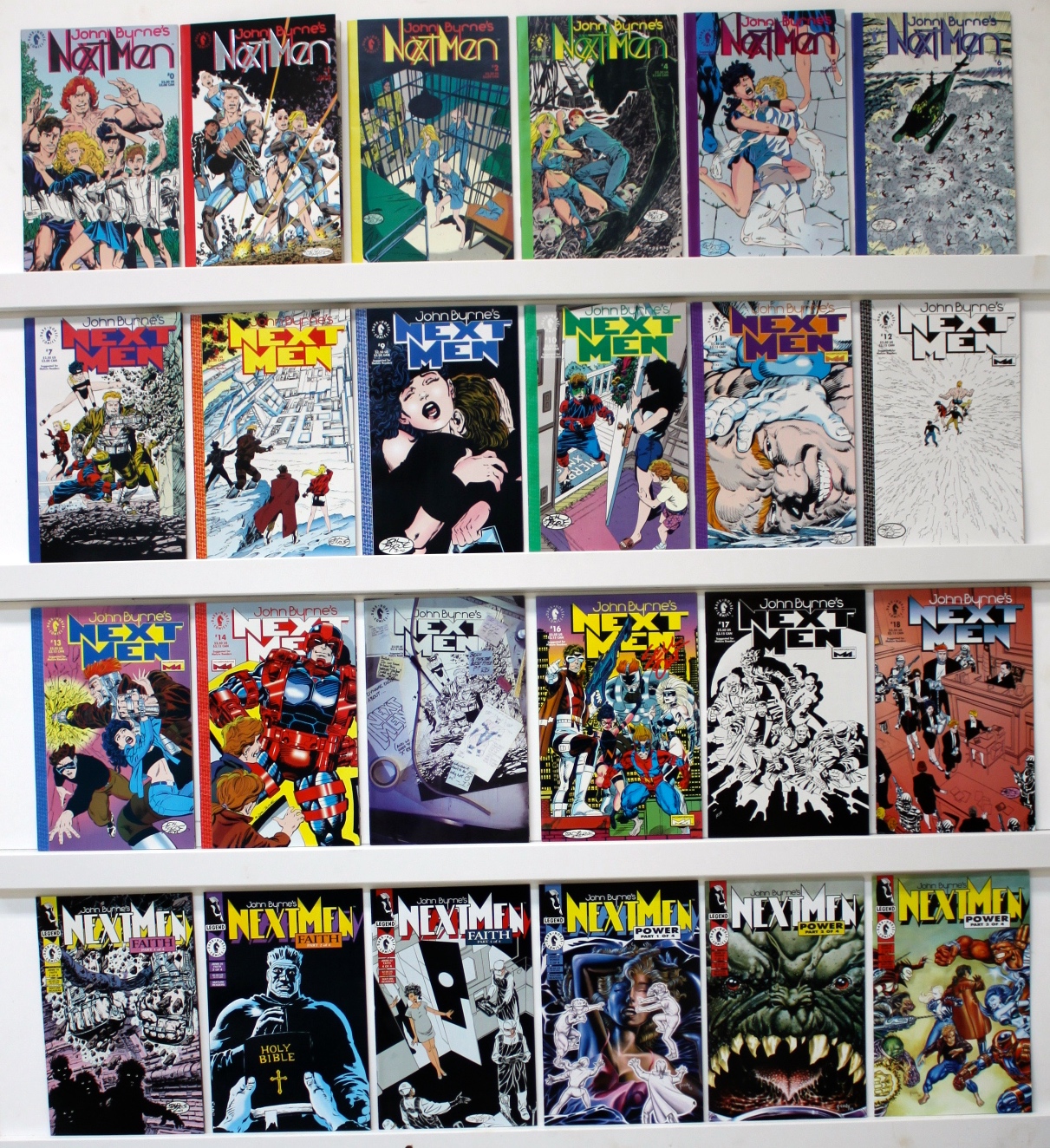 John Byrne’s Next Men Lot of 29 comics | Sold Details | Four Color Comics