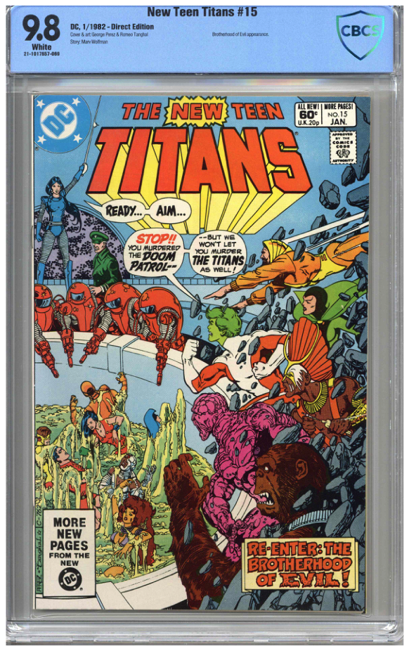 New Teen Titans / Issue #15 | Comics Details | Four Color Comics